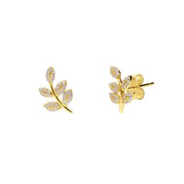 Lucardi Earrings 'Klassisch' female Gold size Onesize