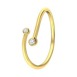 Lucardi Ring female Gold size 63
