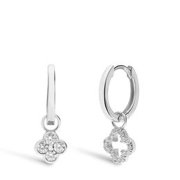 Lucardi Earrings 'Klassisch' female Silver size Onesize