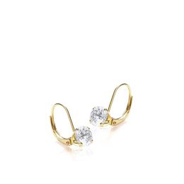 Lucardi Earrings 'Klassisch' female Gold size Onesize