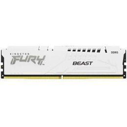 Kingston FURY&trade; Beast DDR5 Speicher 32GB 5600MT/s CL36 DIMM Wei&szlig; EXPO