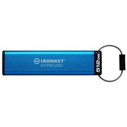 Kingston IronKey Keypad 200C - USB-Stick - 512 GB