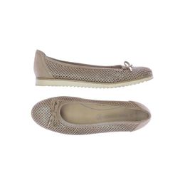 Marco Tozzi Ballerina Damen Gr&ouml;&szlig;e 38 Second Hand beige