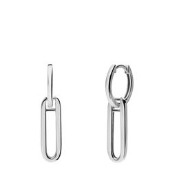Lucardi Earrings 'Minimalistisch' female Silver size Onesize