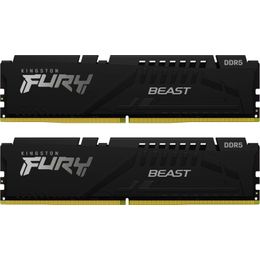 Kingston FURY Beast DIMM 64GB, DDR5-5200, CL40-40-40