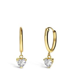 Lucardi Earrings 'Klassisch' female Gold size Onesize