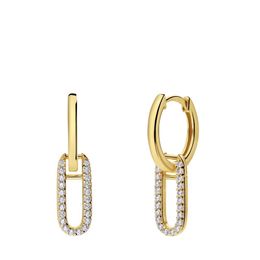 Lucardi Earrings female Gold size Onesize