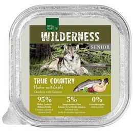 REAL NATURE WILDERNESS Nassfutter Hund, Senior, True Country Huhn und Lachs 64x100 g