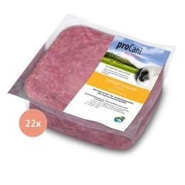ProCani Gefl&uuml;gel komplett 22x500 g