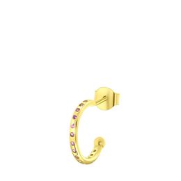 Lucardi Earrings 'Geburtsstein' female Gold size Onesize