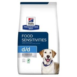 Hill's Hill's Prescription Diet d/d Futter bei Allergien, mit Ente und Reis 12 kg
