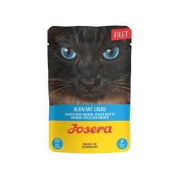 Josera Nassfutter Katze, Adult, Filet, Huhn mit Lachs 16x70 g