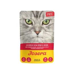 Josera Nassfutter Katze, Adult, Pat&eacute;, Rind und Huhn 16x85 g