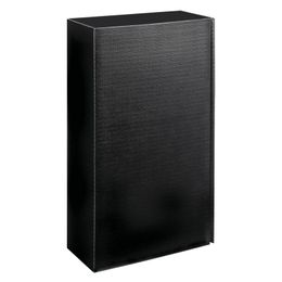25 x Pr&auml;sentkarton "Intenso Schwarz" f&uuml;r 2 Flaschen 360 x 192 x 95 mm