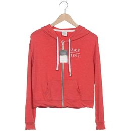 Abercrombie & Fitch Abercrombie & Fitch Kapuzenpullover Damen Gr&ouml;&szlig;e S Second Hand rot