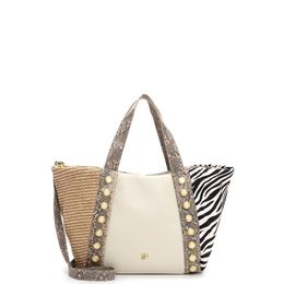SURI FREY Shopper 'Harley' Damen Gr&ouml;&szlig;e One Size beige / sand / schwarz / wei&szlig;
