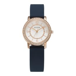 Guess Uhr 'Melody' Damen Gr&ouml;&szlig;e One Size blau / gold