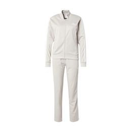 adidas Sportswear Trainingsanzug 'Essentials' Damen Gr&ouml;&szlig;e L greige / wei&szlig;