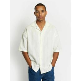 Denim Project Hemd 'DPMDPTEXTURED' Herren Gr&ouml;&szlig;e M offwhite