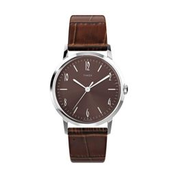 Timex Uhr 'Marlin Handwind' Herren Gr&ouml;&szlig;e One Size schoko / silber
