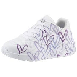 Skechers Kids Sneaker Jungen Gr&ouml;&szlig;e 33 lila / flieder / wei&szlig;
