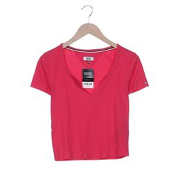 Tommy Jeans T-Shirt Damen Gr&ouml;&szlig;e XL Second Hand pink