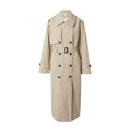 Topshop Between-Seasons Coat female Beige size XS