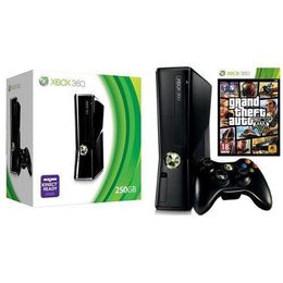 Microsoft Xbox 360 Slim - Schwarz