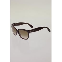 Prada Sonnenbrille Damen Gr&ouml;&szlig;e One Size Second Hand bordeaux
