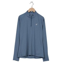 asics Langarmshirt Damen Größe M Second Hand blau