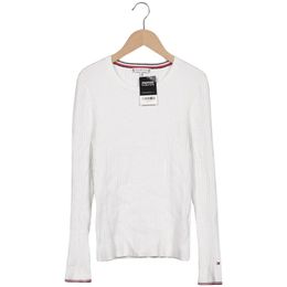 Tommy Hilfiger Pullover Damen Gr&ouml;&szlig;e M Second Hand wei&szlig;