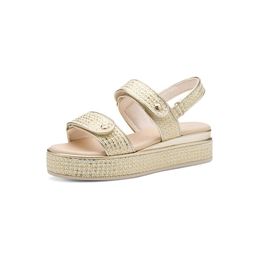 Marco Tozzi Sandals female Gold size 36