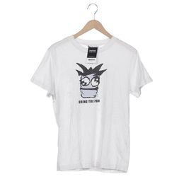 WEEKDAY T-Shirt Herren Gr&ouml;&szlig;e S Second Hand wei&szlig;