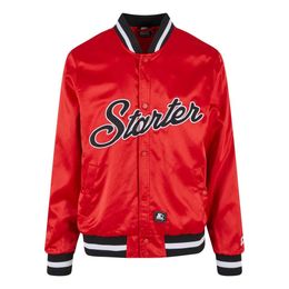 Starter Black Label &Uuml;bergangsjacke Herren Gr&ouml;&szlig;e XXL rot / schwarz / wei&szlig;
