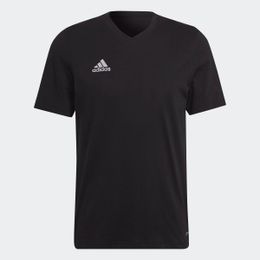 Trainingsshirt adidas Performance "ENT22 TEE", Herren, Gr. 3XL, schwarz, Obermaterial: 100% Baumwolle, normal, V-Ausschnitt, Shirts