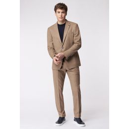 Hosenanzug Roy Robson "Mit Tunnelzug", Herren, Gr. 44, Normalgr&ouml;&szlig;en, beige, 51% Polyester, 27% Viskose, 20% Schurwolle, 2% Elasthan, Anz&uuml;ge Hosenanzug