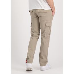 Cargohose Alpha Industries "Agent Pant", Herren, Gr. 31, Normalgr&ouml;&szlig;en, beige (vintage sand), Obermaterial: 100% Baumwolle; Futter: 100% Baumwolle, Hosen Cargohose