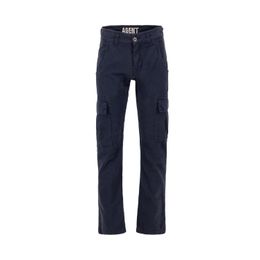 Cargohose Alpha Industries "Agent Pant", Herren, Gr. 36, Normalgr&ouml;&szlig;en, blau (rep.blau), Obermaterial: 100% Baumwolle; Futter: 100% Baumwolle, Hosen Cargohose