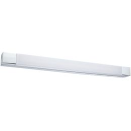 Paulmann LED Spiegelleuchte "Selection Bathroom Spiegelleuchte Quasar IP44 3000K 230V 11,2W", weiß (chromfarben, weiß), 1, H: 4,5cm, 1 Stk., Leuchten, Badezimmerleuchte