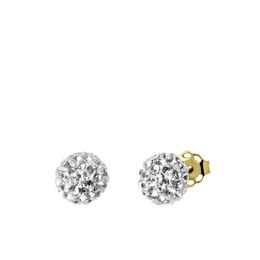 Lucardi Earrings 'Klassisch' female Gold size Onesize
