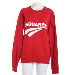 Dsquared2 Sweatshirt / Sweatjacke Damen Gr&ouml;&szlig;e L Second Hand rot
