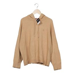 Tommy Hilfiger Kapuzenpullover Damen Gr&ouml;&szlig;e L Second Hand beige