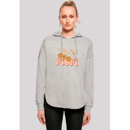 Kapuzenpullover F4NT4STIC "Muttertag Blumen Mama", Damen, Gr. XS, grau, Obermaterial: 100% Baumwolle, oversize, Pullover Kapuzenpullover, Premium Qualit&auml;t