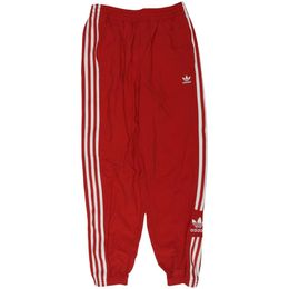 adidas originals Stoffhose Damen Gr&ouml;&szlig;e S Second Hand rot