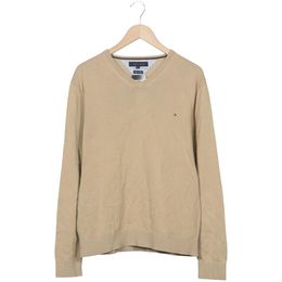 Tommy Hilfiger Pullover Herren Gr&ouml;&szlig;e XL Second Hand beige