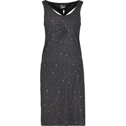 alife and kickin Blusenkleid ALIFE & KICKIN "Damen CameronAK B", Damen, Gr. M, Normalgr&ouml;&szlig;en, grau (moonless melange), 65% Baumwolle, 35% Polyester, Kleider Blusenkleid