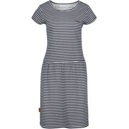 alife and kickin Blusenkleid ALIFE & KICKIN "Damen ShannaAK", Damen, Gr. L, Normalgr&ouml;&szlig;en, blau (marine), 65% Baumwolle, 35% Polyester, Kleider Blusenkleid