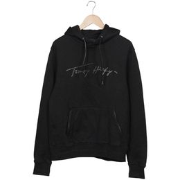 Tommy Hilfiger Kapuzenpullover Damen Gr&ouml;&szlig;e L Second Hand schwarz