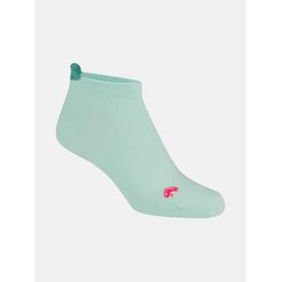LIEBLINGSST&Uuml;CK LIEBLINGSST&Uuml;CK Damen Kurzsocken "Lovely Socks "KellyEP" aus Baumwollmix", Gr. 35507, mint, Baumwolle, Elasthan, Polyamid, metallisierte Fasern,