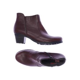 Rieker Stiefelette Damen Gr&ouml;&szlig;e 38 Second Hand bordeaux